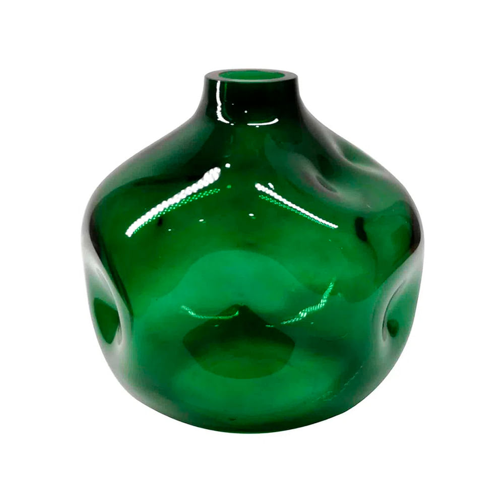 VASO VIDRO VERDE G - Camicado